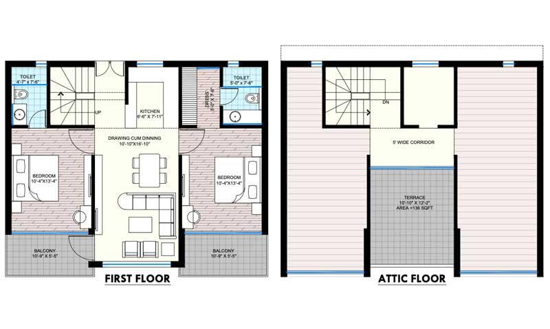 First Floor - Hill Homes